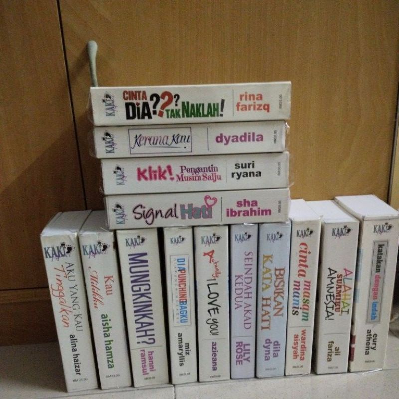 Novel Preloved Kaki Novel Shopee Malaysia