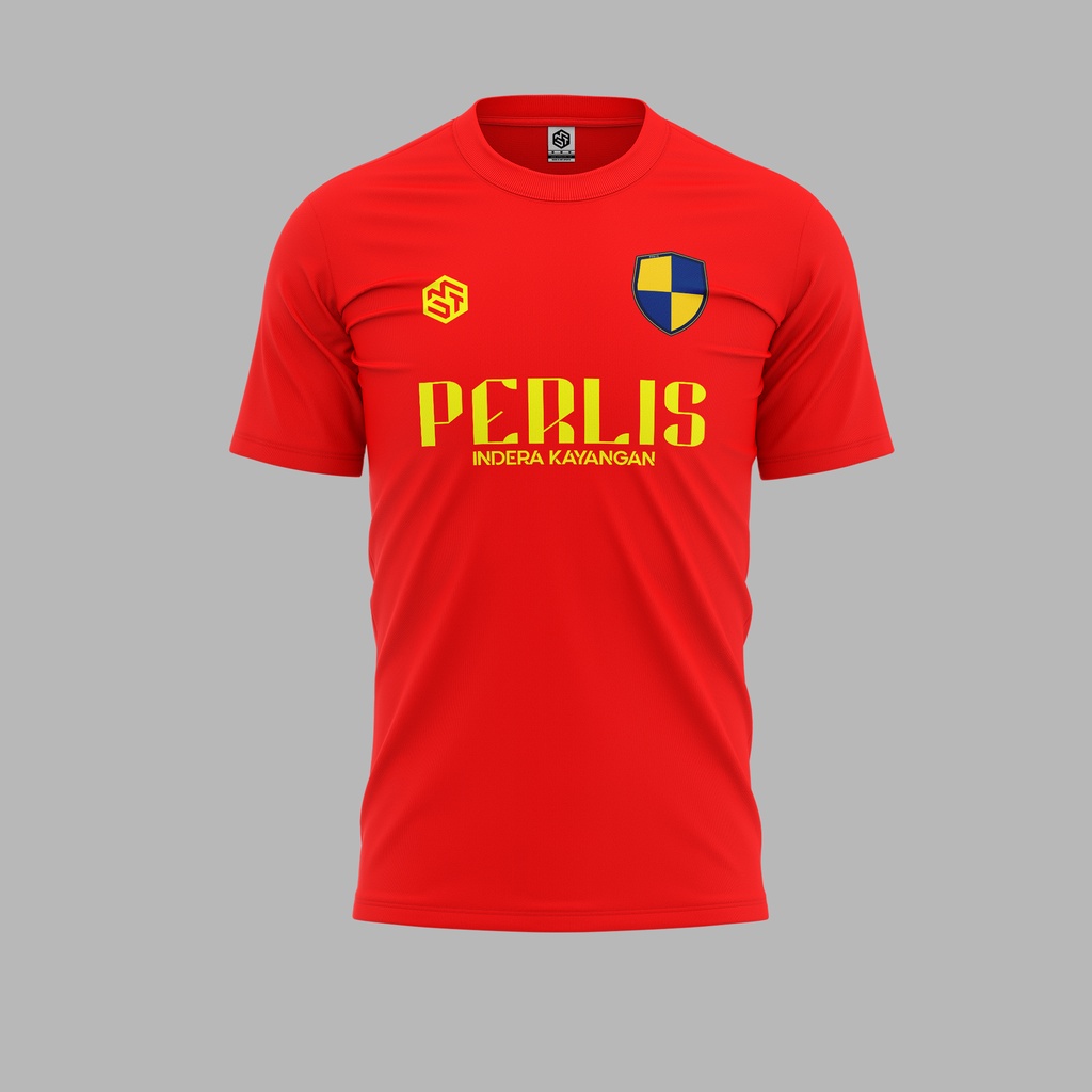 [READY STOCK] Perlis Indera Kayangan Jersi Red/Yellow - Jersey ...