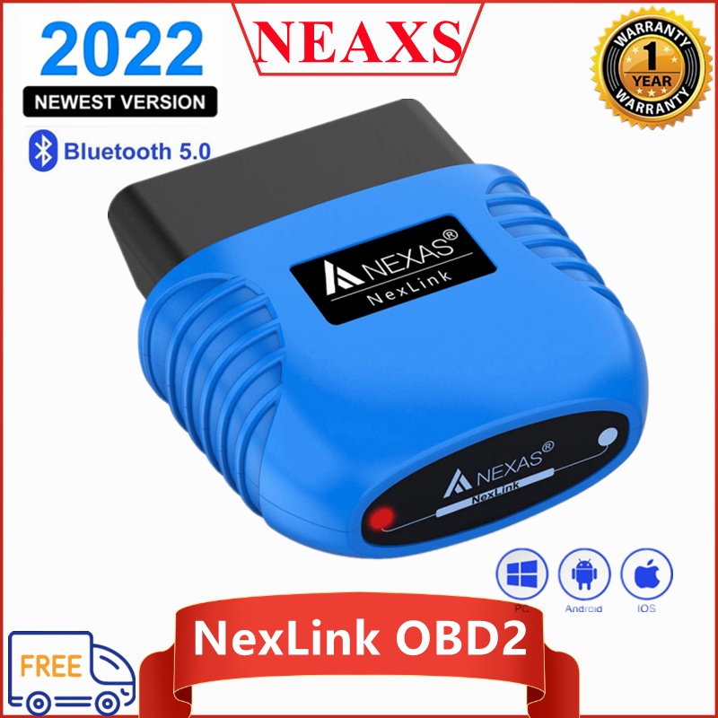 NEXAS Nexlink Bluetooth 5.0 OBD2 EOBD Motorcycle Diagnostic Scanner for ...