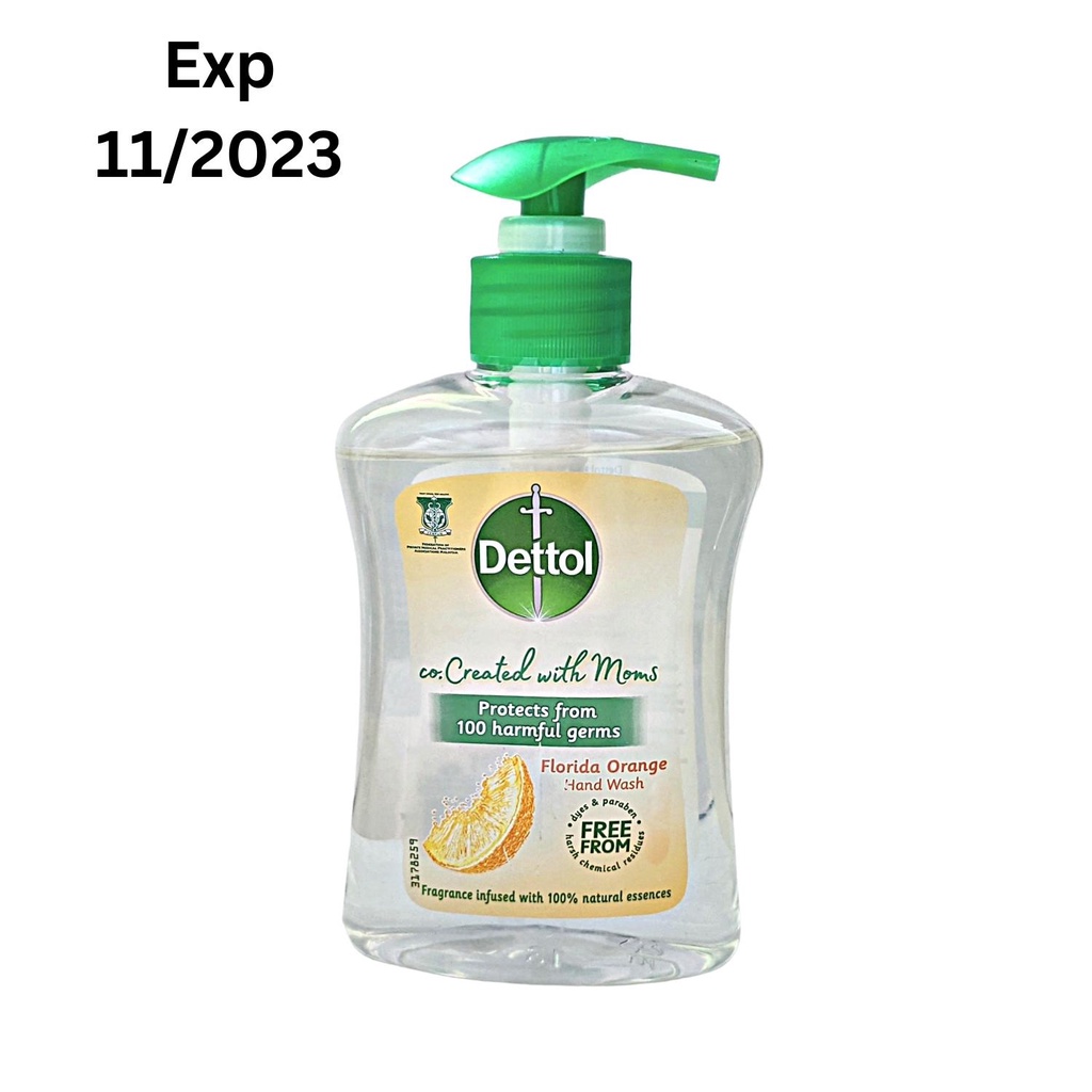 Dettol Co-Created with Mom Hand Wash Florida Orange (250ml) | Shopee ...