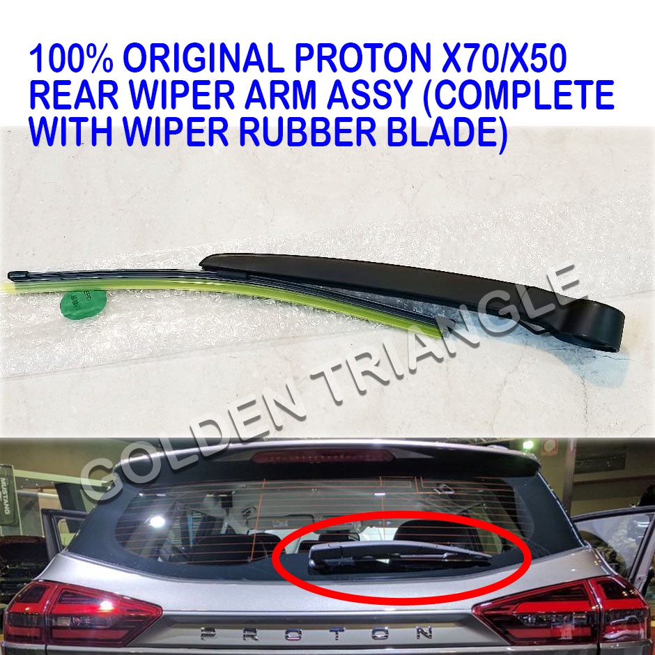 100% ORIGINAL PROTON X70/X50 REAR WIPER ARM ASSY (COMPLETE WITH WIPER ...