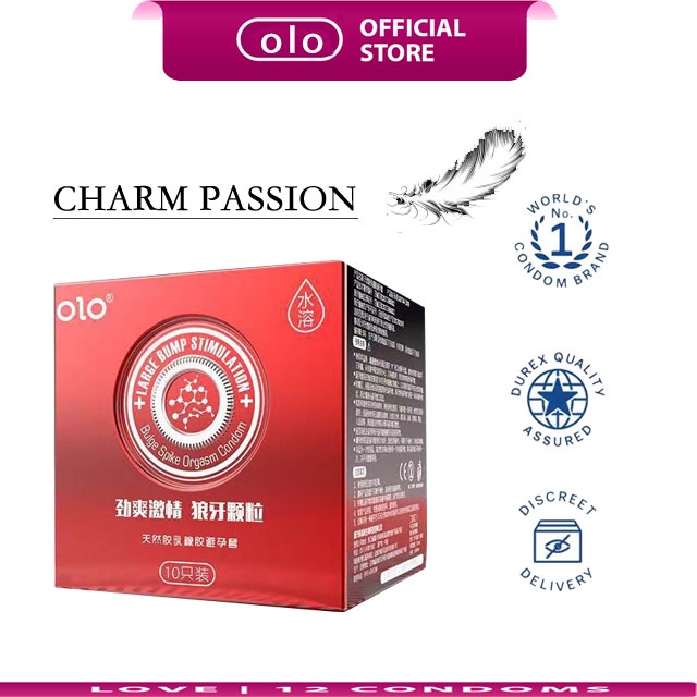 OLO 001 Passionate Safety Ultra-Thin Delayed Condom (10 Packs) | Shopee Malaysia