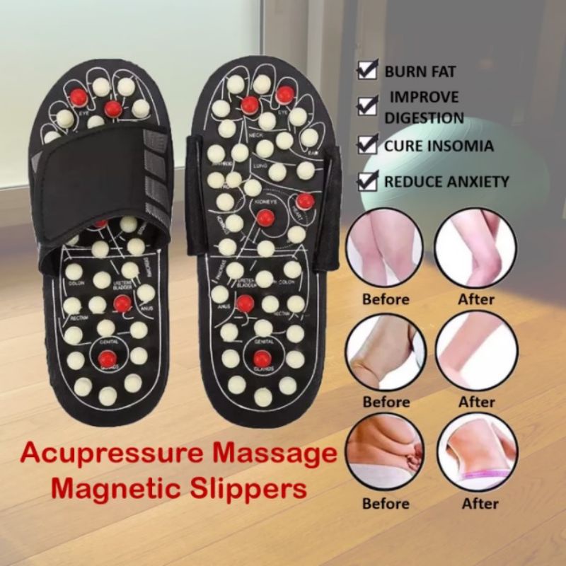 Acupressure Reflexology Foot Healthy Massage Slippers Slipper Sandal ...