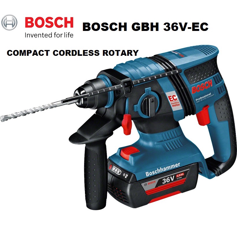 BOSCH GBH 36V-EC COMPACT CORDLESS ROTARY | Shopee Malaysia