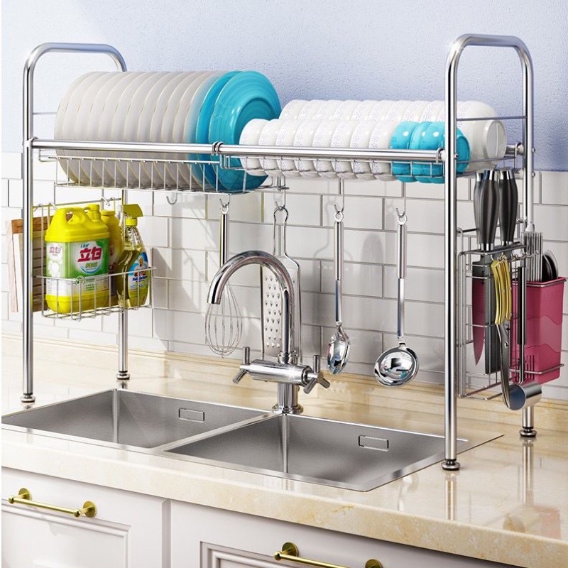 stainless steel dish rack 95cm | Shopee Malaysia