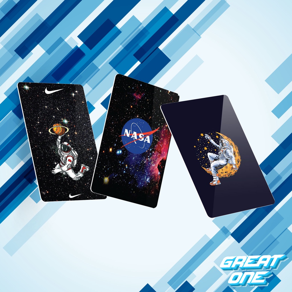 NASA Card Cover Skin Access Touch n Go Skin ATM Bank Debit Credit TnG ...