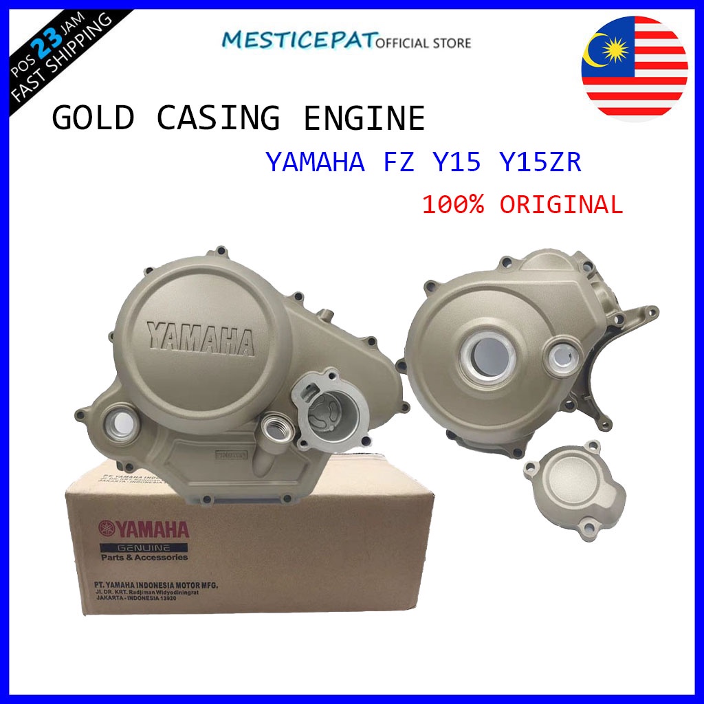 FZ Y15 Y15ZR GOLD CASING GOLD ENGINE CASING EMAS CRANKCASE FILTER ...