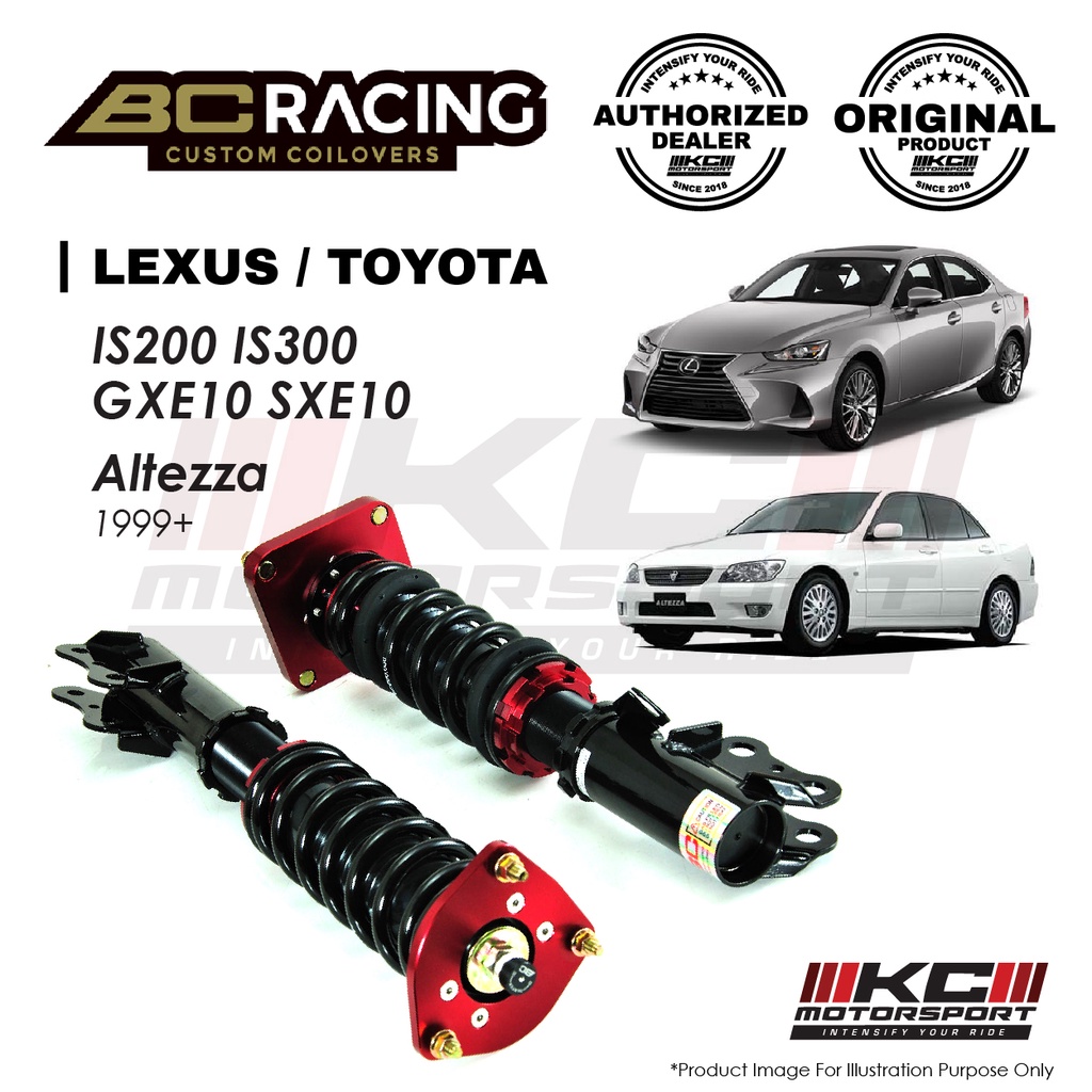 Lexus IS200 IS300 GXE10 SXE10 / Toyota Altezza 1999+ - BC Racing V1 ...