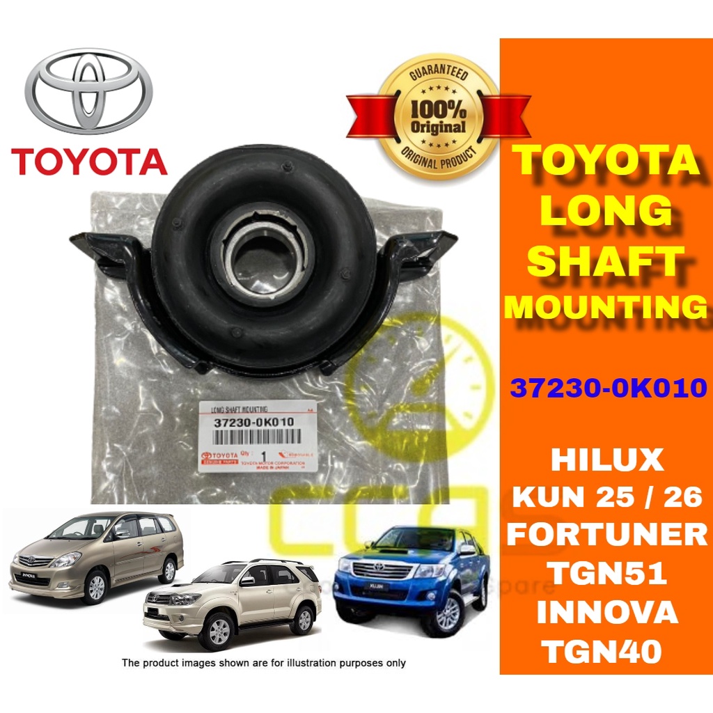 Original Toyota Long Shaft Mounting Center Bearing Hilux KUN25 KUN26 ...