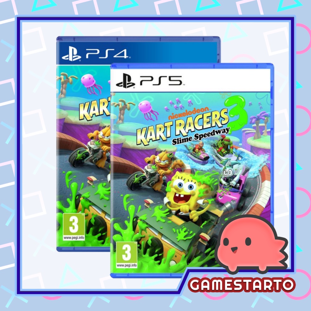 PS4/PS5 Nickelodeon Kart Racers 3 : Slime Speedway (R2)(ENG) | Shopee ...