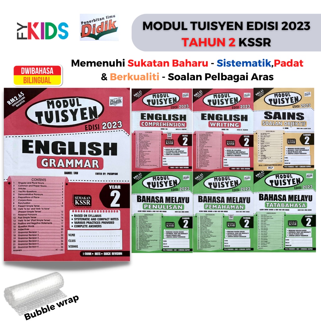 Buku Latihan-Modul Latihan-MODUL TUISYEN EDISI 2023 TAHUN 2 KSSR-Buku ... Buku Latihan-Modul Latihan-MODUL TUISYEN EDISI 2023 TAHUN 2 KSSR-Buku ...