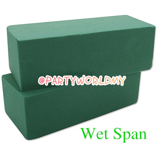 (1PCS) WET FOAM / Floral Foam / Span Bunga Basah Gubahan | Shopee Malaysia
