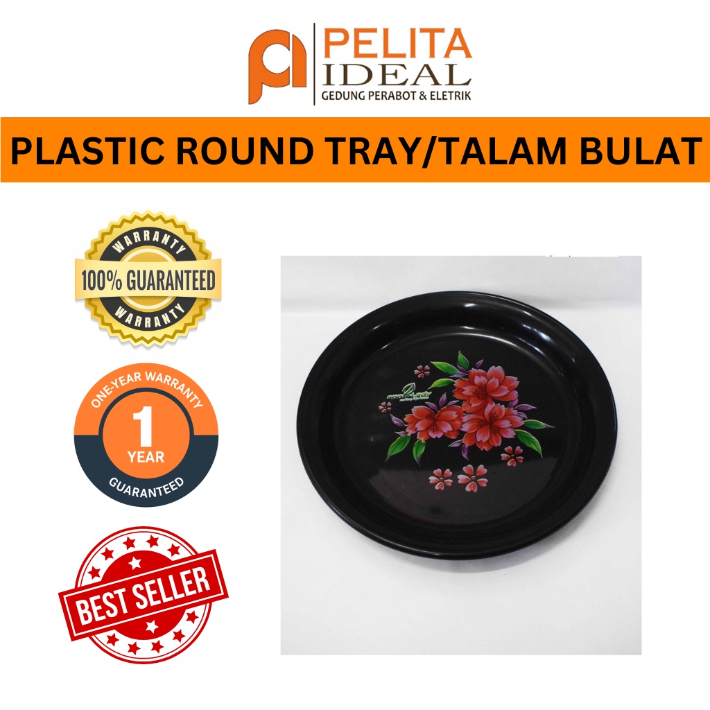 KITCHEN APPLE LADY 30" 50" PLASTIC ROUND TRAY / TALAM BULAT PLASTIK ...