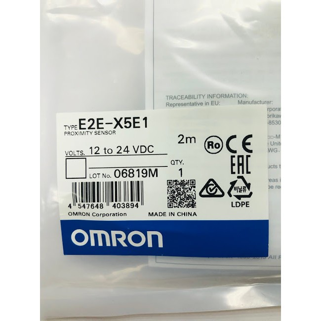 OMRON E2E-X5E1 Proximity Sensor Inductive 18mm Npn | Shopee Malaysia