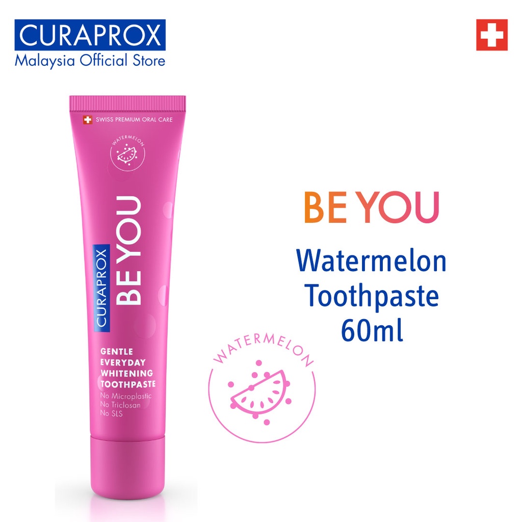 CURAPROX Be You Toothpaste - Watermelon (60ml) | Shopee Malaysia
