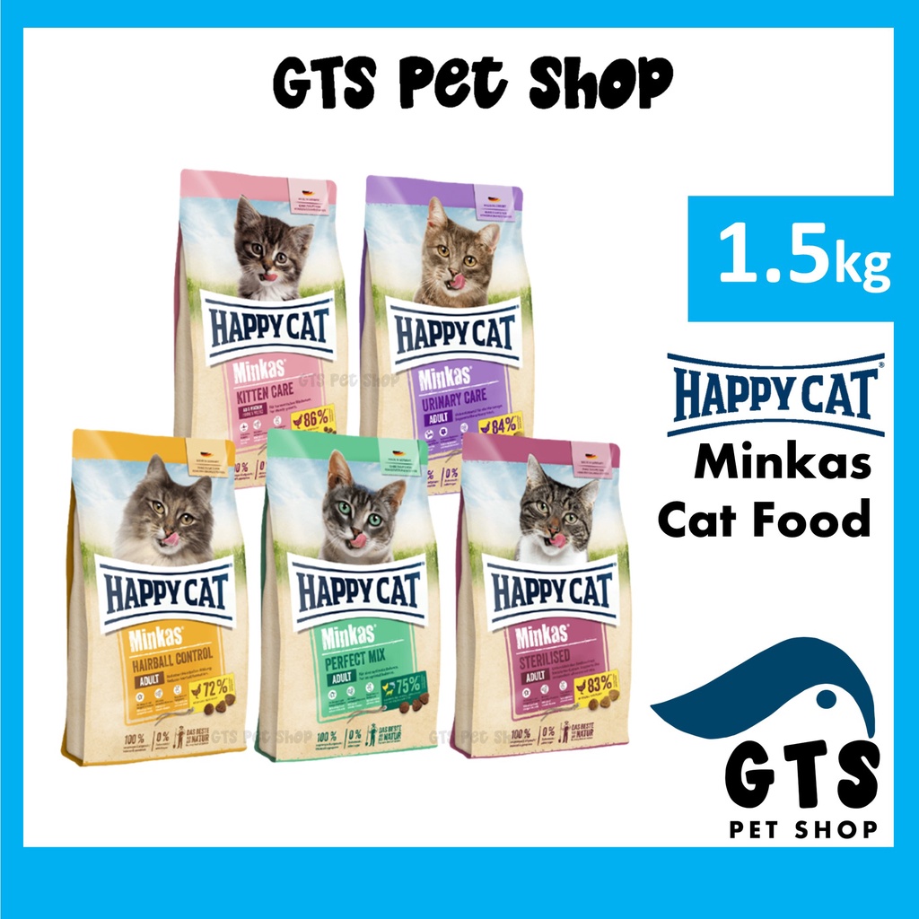 Happy Cat Minkas Cat Food (1.5kg) Original Packing | Shopee Malaysia