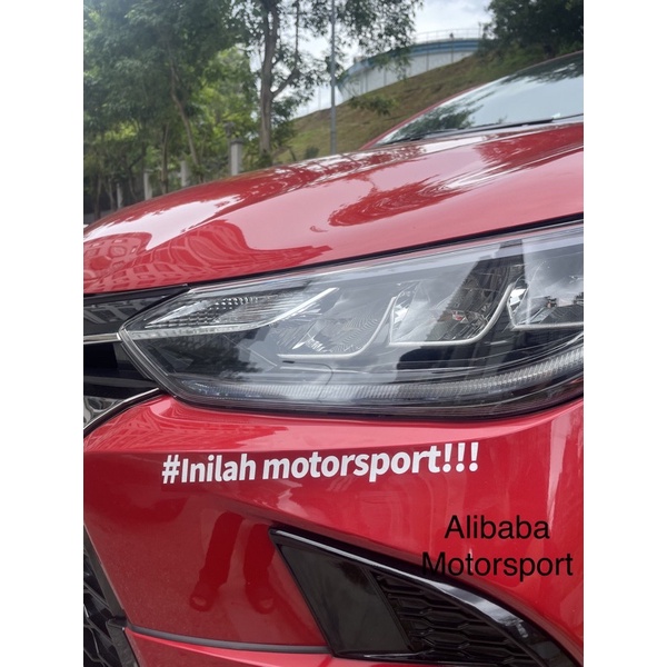 Inilah Motorsport Sticker Alibaba Motorsport Official Merchandise ...