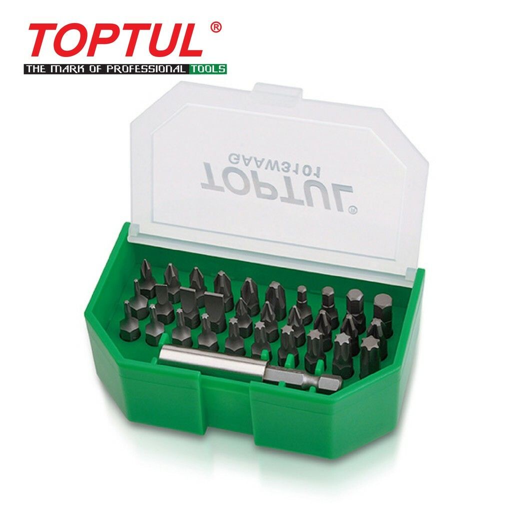 TOPTUL 31pcs Screwdriver Bit Set GAAW3101 | Shopee Malaysia