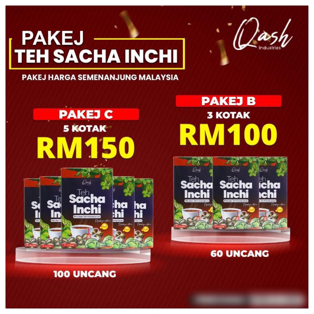 Teh Sacha Inchi Original Hq | Shopee Malaysia