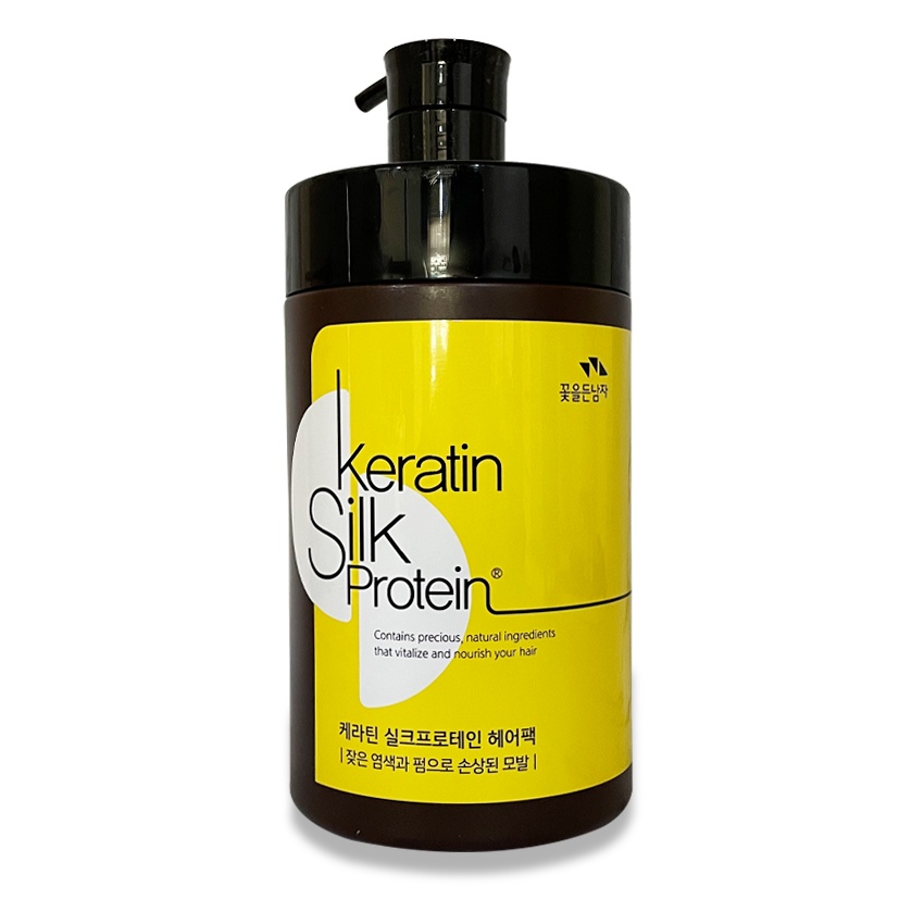 [Flor De Man] Keratin Silk Protein Hair Pack 1000ml | Shopee Malaysia