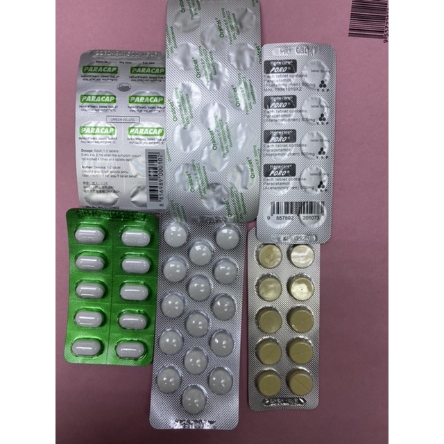 PARACETAMOL 500MG(PARACAP/ORALCET/PORO) | Shopee Malaysia