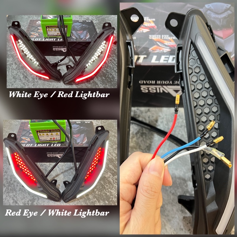 RS150 V1-V2 LED PILOT LAMP LAMPU MATA GABAN Honda RS Accessories Motor ...