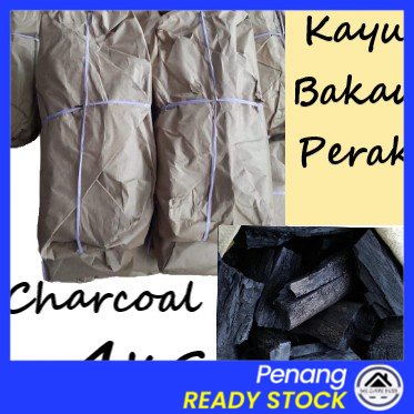 Wecareyou20 4KG+- Arang Kayu Api Kayu Bakau Perak BBQ Charcoal Kayu Api ...