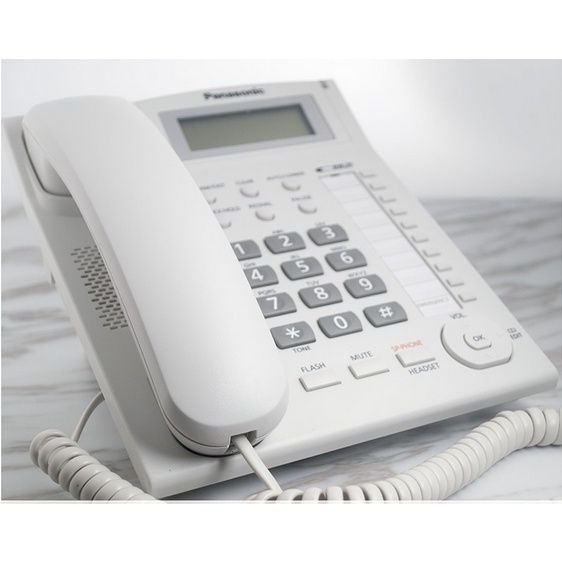 (FREE BUBBLE WRAP) Panasonic KX-TS880 KX-TS880ML KX-TS880MLW KX-TS880ML TS880 single line phone ...