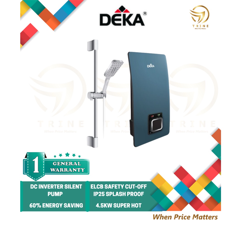 DEKA Aquas 66P DC Inverter Pump Instant Heat Water Heater Chromed Hand ...
