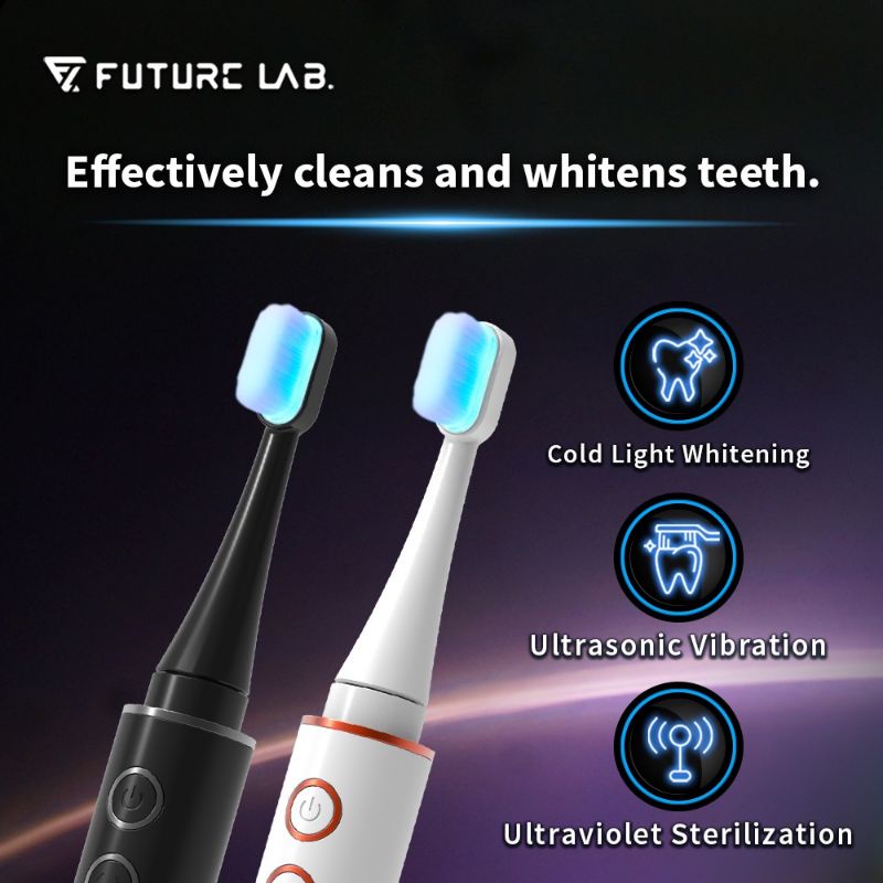 100%ORIGINAL Future Lab COLD WHITE Ultrasonic Electric Toothbrush ...