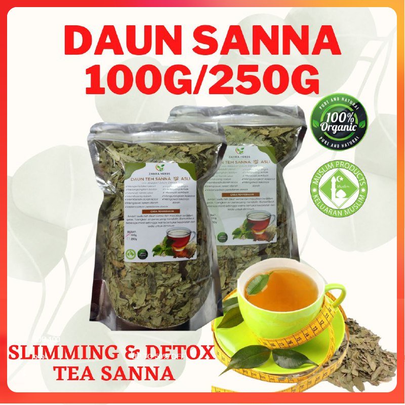 Original Daun Senna 100g |Teh Kurus |Teh Sunnah |Teh Jati Cina Maki ...