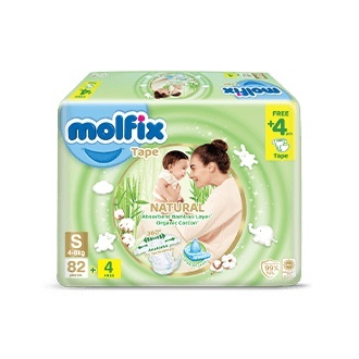 MOLFIX Natural Tape Jumbo S (86 pcs) | Shopee Malaysia