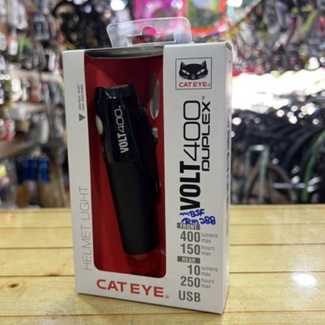 Cat Eye Volt 400 Duplex Front & Rear Helmet light (Original) | Shopee Malaysia