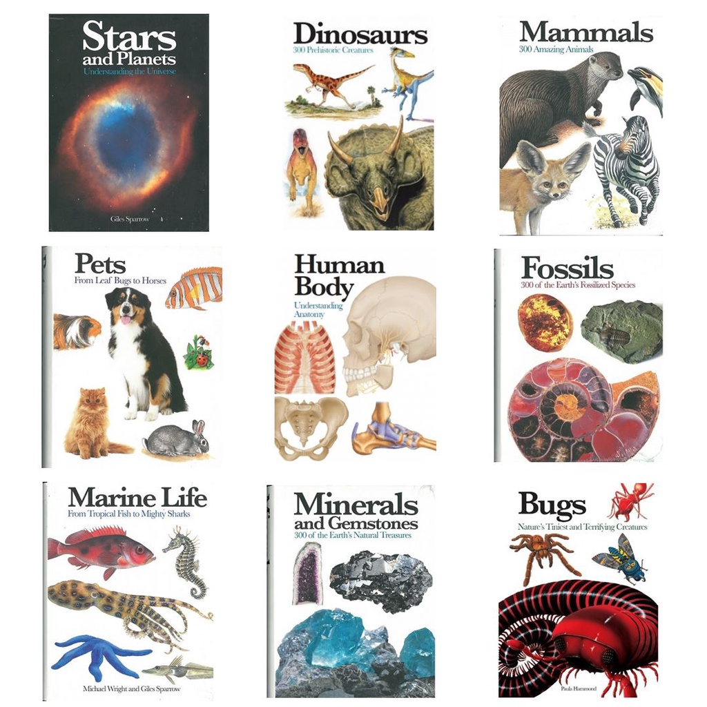 Mini Encyclopedia: Stars & Planets/ Pets/ Dinosaurs /Mammals / Human ...