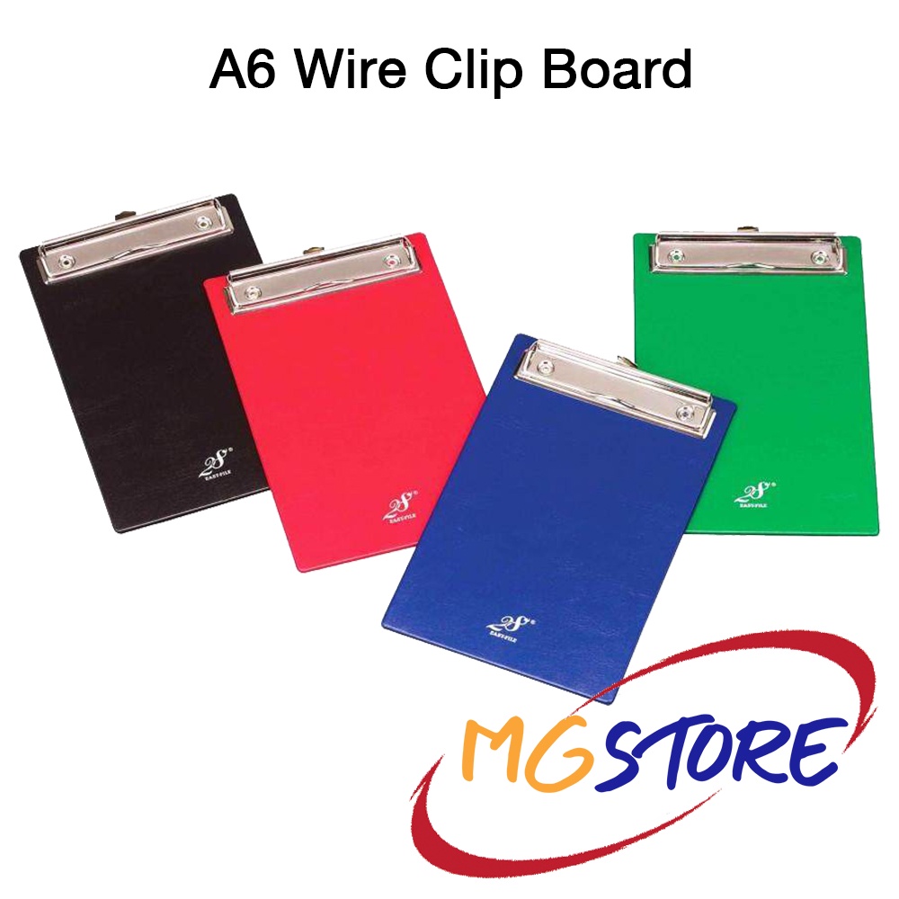 A6 Wire Clipboard (Random Colour) | Shopee Malaysia