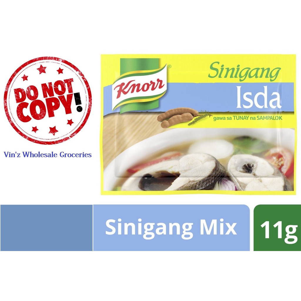 Knorr Sinigang na Isda ( Fish Powder Seasoning ) 11g. & Bundles ...