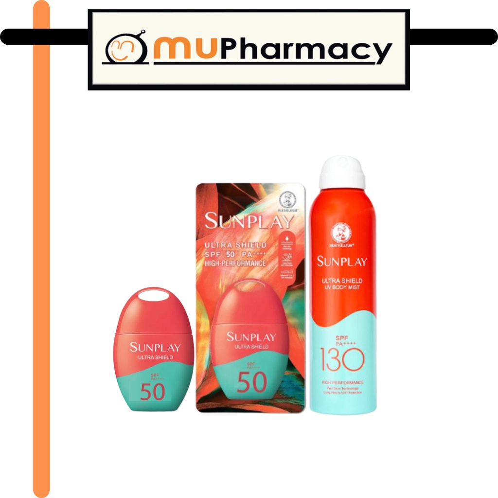 Sunplay Ultra Sheild 130 SPF50+ PA++++ 35g/ Body Mist SPF130 165ML | Shopee Malaysia