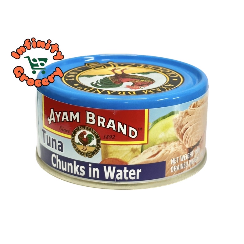 [Halal] Ayam Brand Tuna Chunks in Water ( 150g ) | Shopee Malaysia