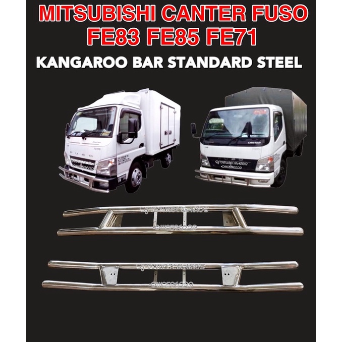 MITSUBISHI FUSO CANTER FE71 FE83 FE85 STANDARD STEEL KANGAROO BAR LORRY ...