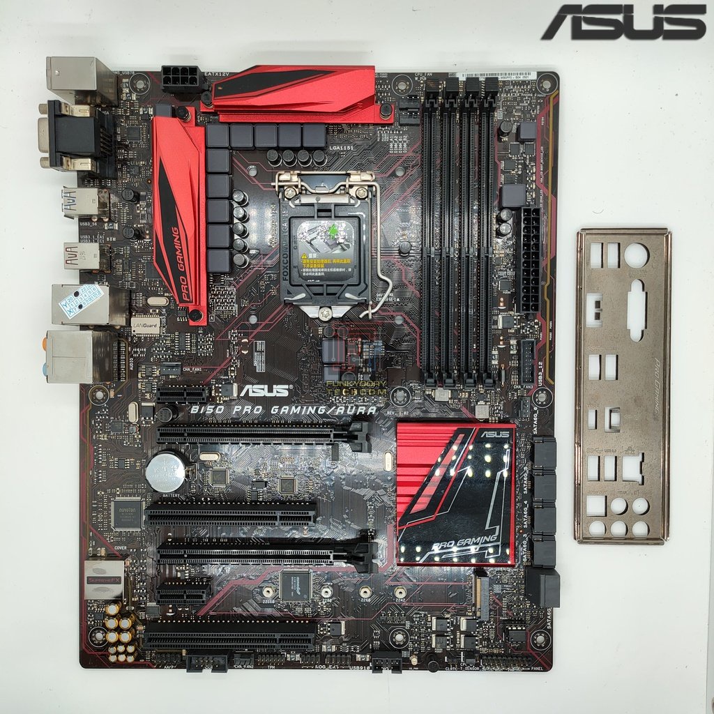 Asus B150 PRO GAMING/AURA ATX LGA1151(6/7th Gen) Motherboard include I ...