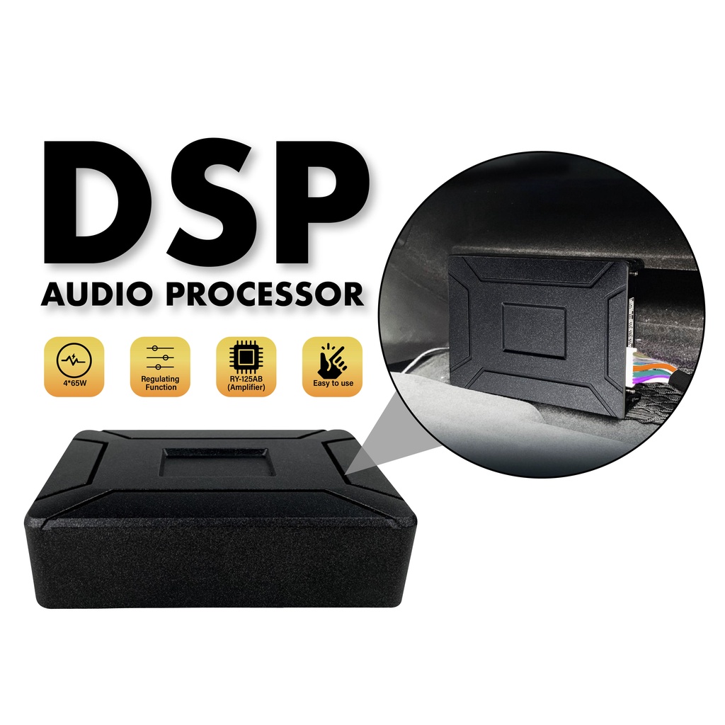 DSP PLUG & PLAY OEM / ANDROID PLAYER 4 CH DSP AMPLIFIER Android Player ...