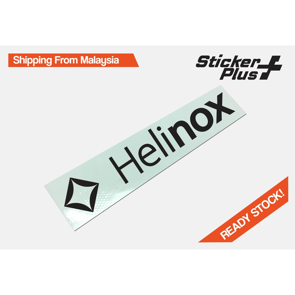 Helinox Logo Cut Out Sticker | Shopee Malaysia