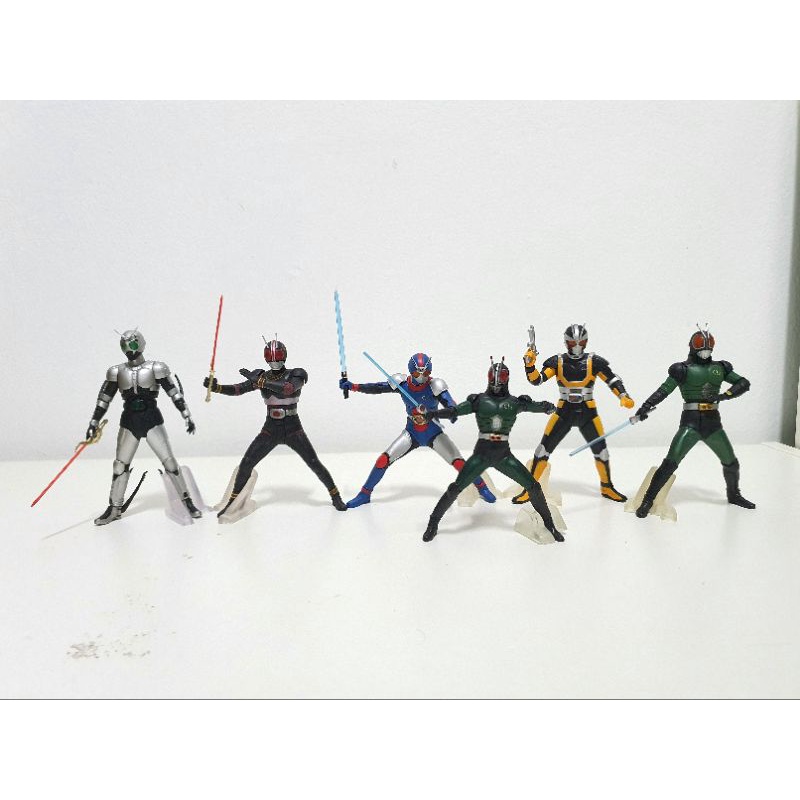 HDM set black series kamen rider black , shadowmoon, rx, biorider ...
