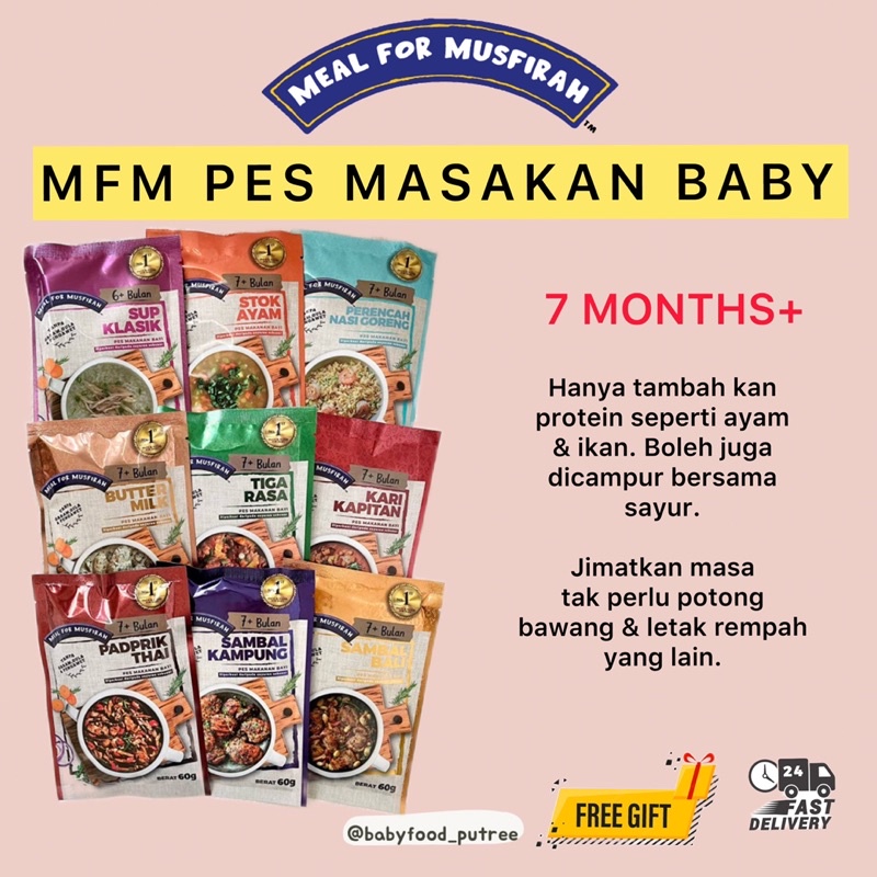 MEAL FOR MUSFIRAH PES MAKANAN (6m+) | Shopee Malaysia