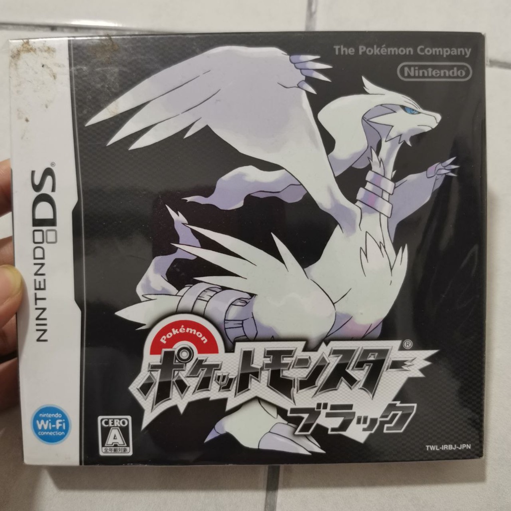 (NEW Item with original seal) Nintendo DS Pokemon Black Version (Japan ...
