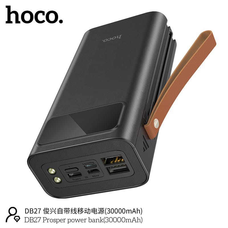 hoco. Proper Power Bank (30000mAh) DB27 | Shopee Malaysia