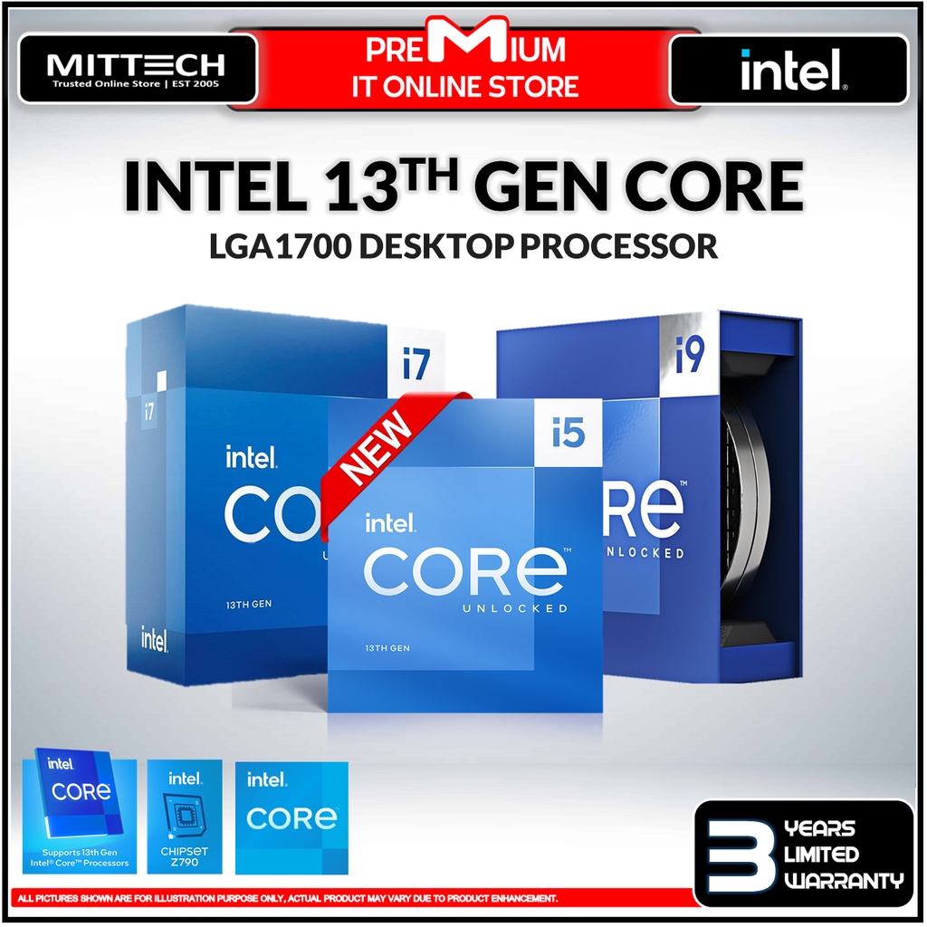 13th Gen Intel Core Processor With LGA1700 Socket Compatible ...