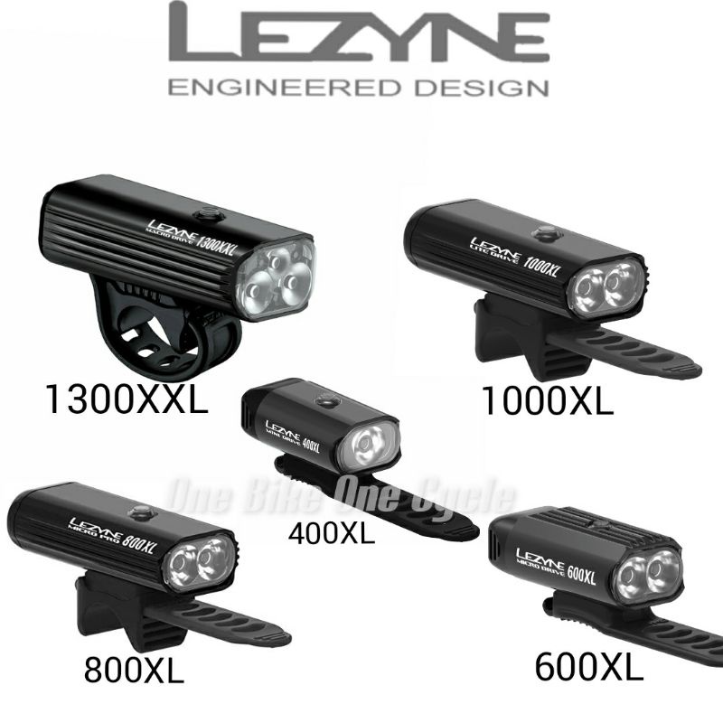 LEZYNE MACRO DRIVE 1300XXL / LITE DRIVE 1000XL /Micro Drive Pro 800XL ...