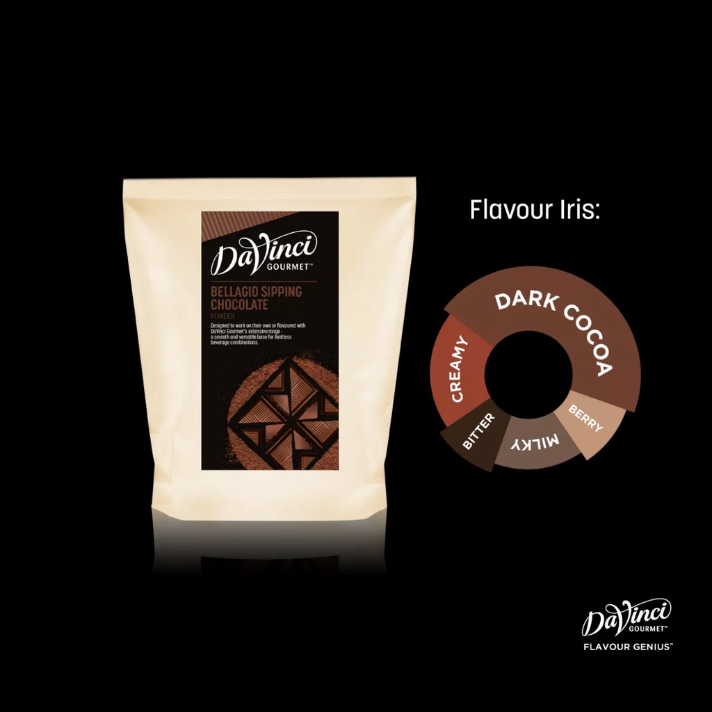 DaVinci Gourmet Bellagio Sipping Chocolate Powder (1kg) | Shopee Malaysia