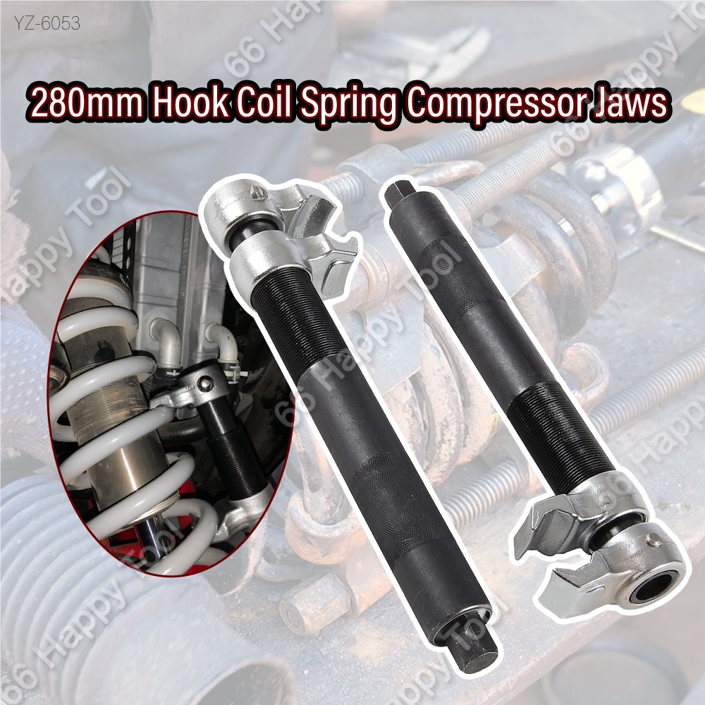 Automotive 280mm 2pcs Hook Coil Spring Compressor Tool Set Universal ...